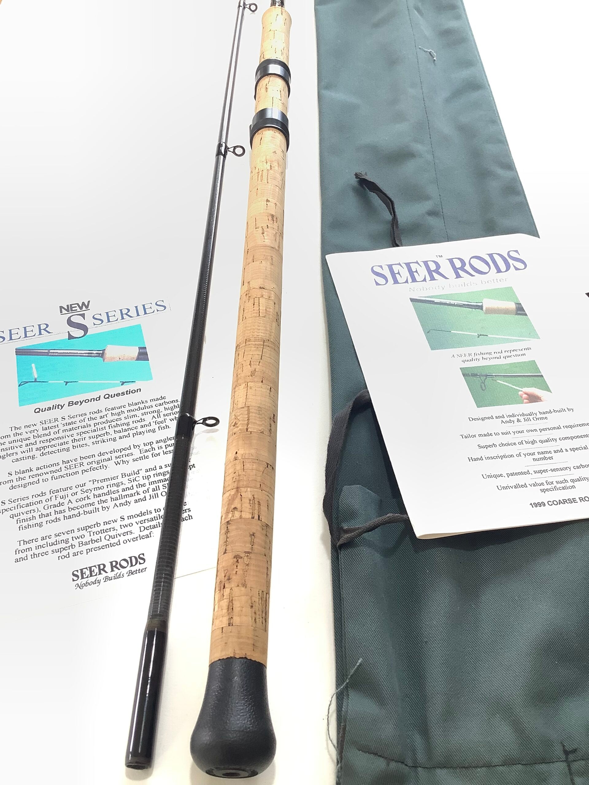 Scarce SEER Barbel Special 11ft Rod By Andy Orme – Antique & Vintage ...
