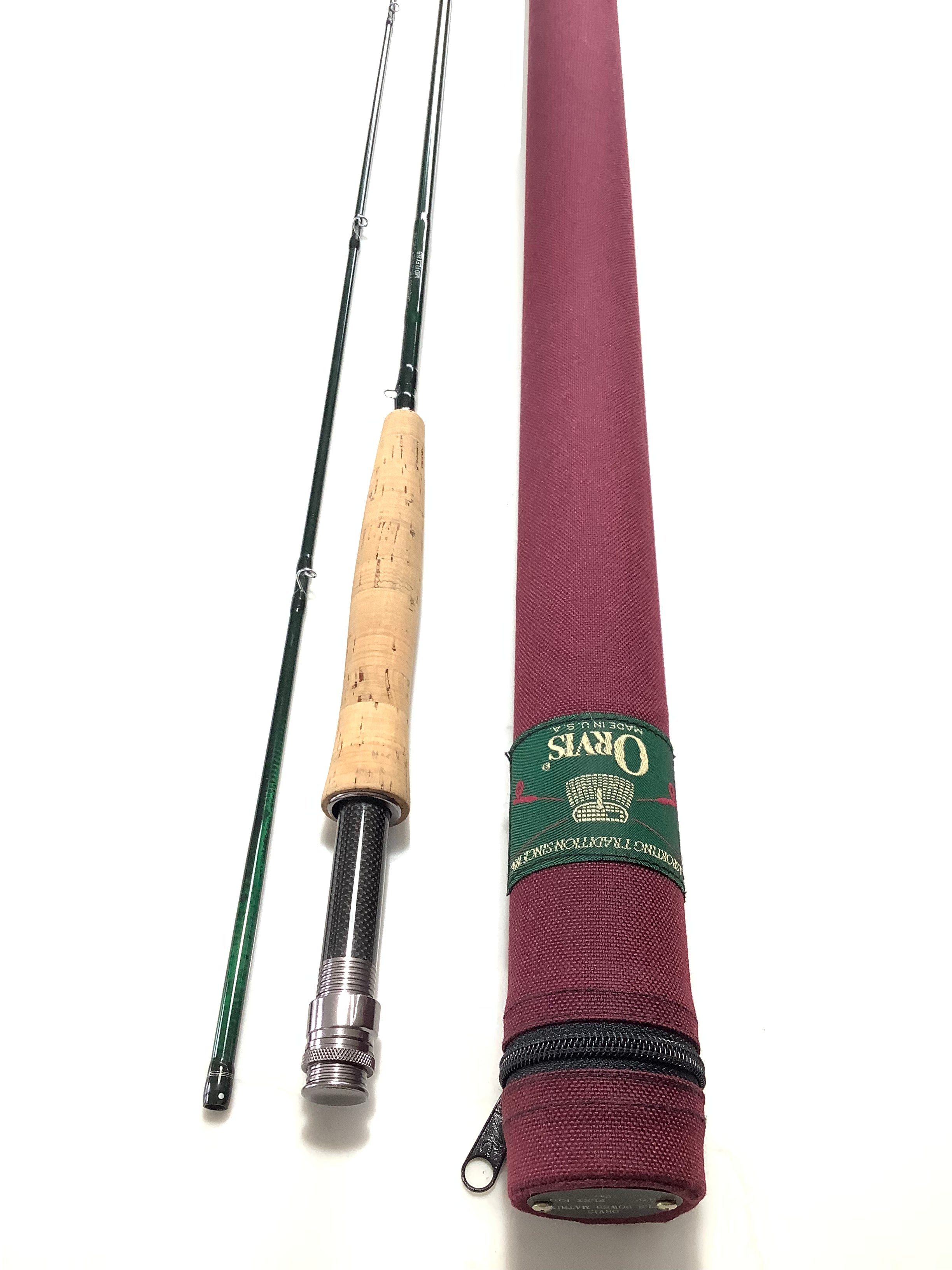 ORVIS TLS POWER MATRIX TIP FLEX 8ft 6” #5 Fly Rod – Antique & Vintage ...