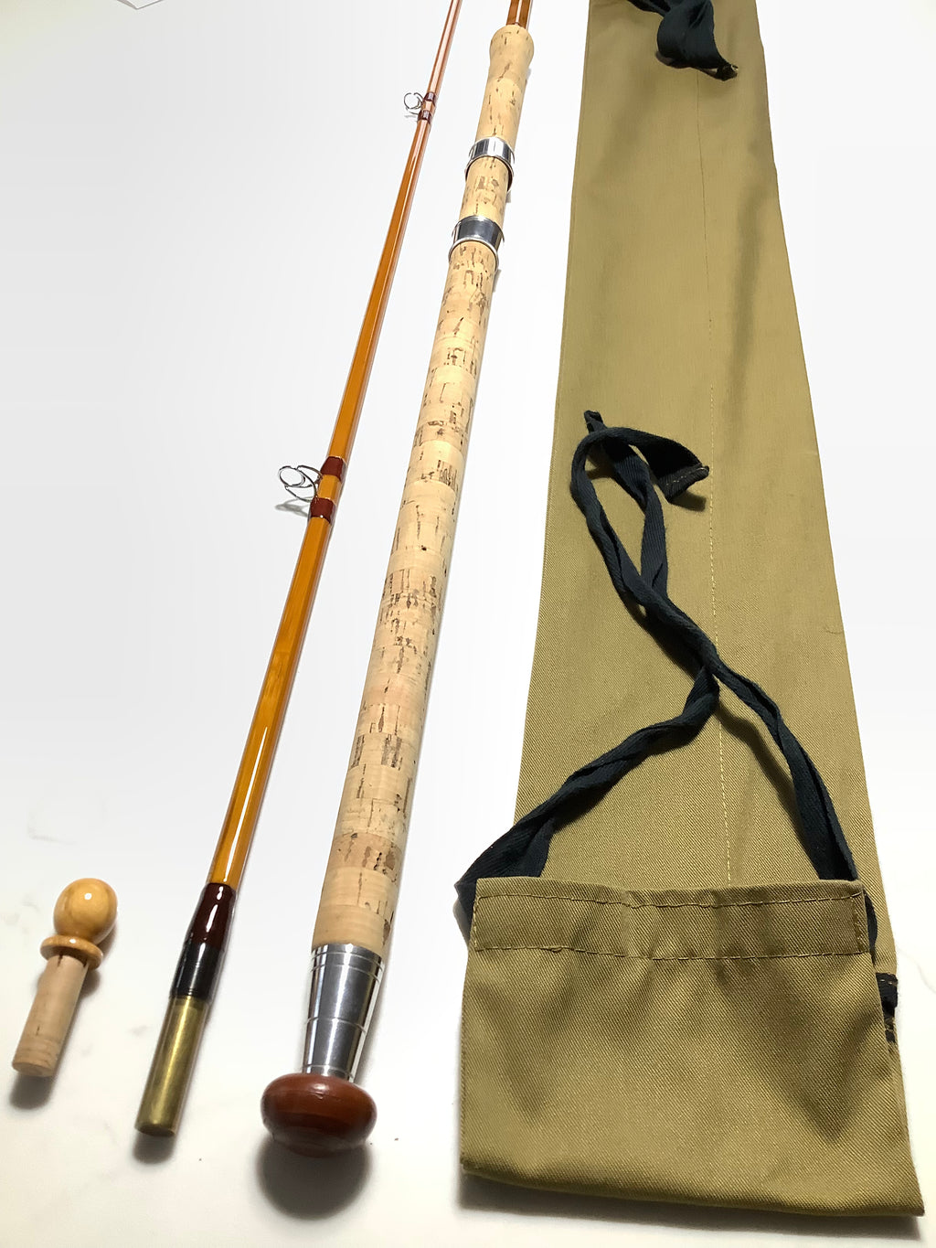 EDWARD BARDER Rare S/U Richard Walker MKIV Built Cane Rod – Antique ...